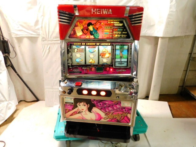 Yahoo!オークション - Y221 ルパン三世/パチスロ実機/メダル不要機/シ...