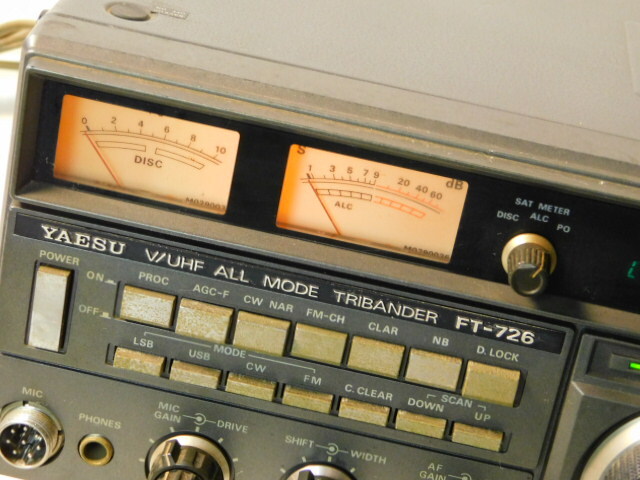 Y339 YAESU/FT-726/トライバンダー/無線機器/無線関係/V/UHF ALL MODE TRIBANDER/ヤエス 送料960円〜(固定)｜売買されたオークション情報、yahoo ...