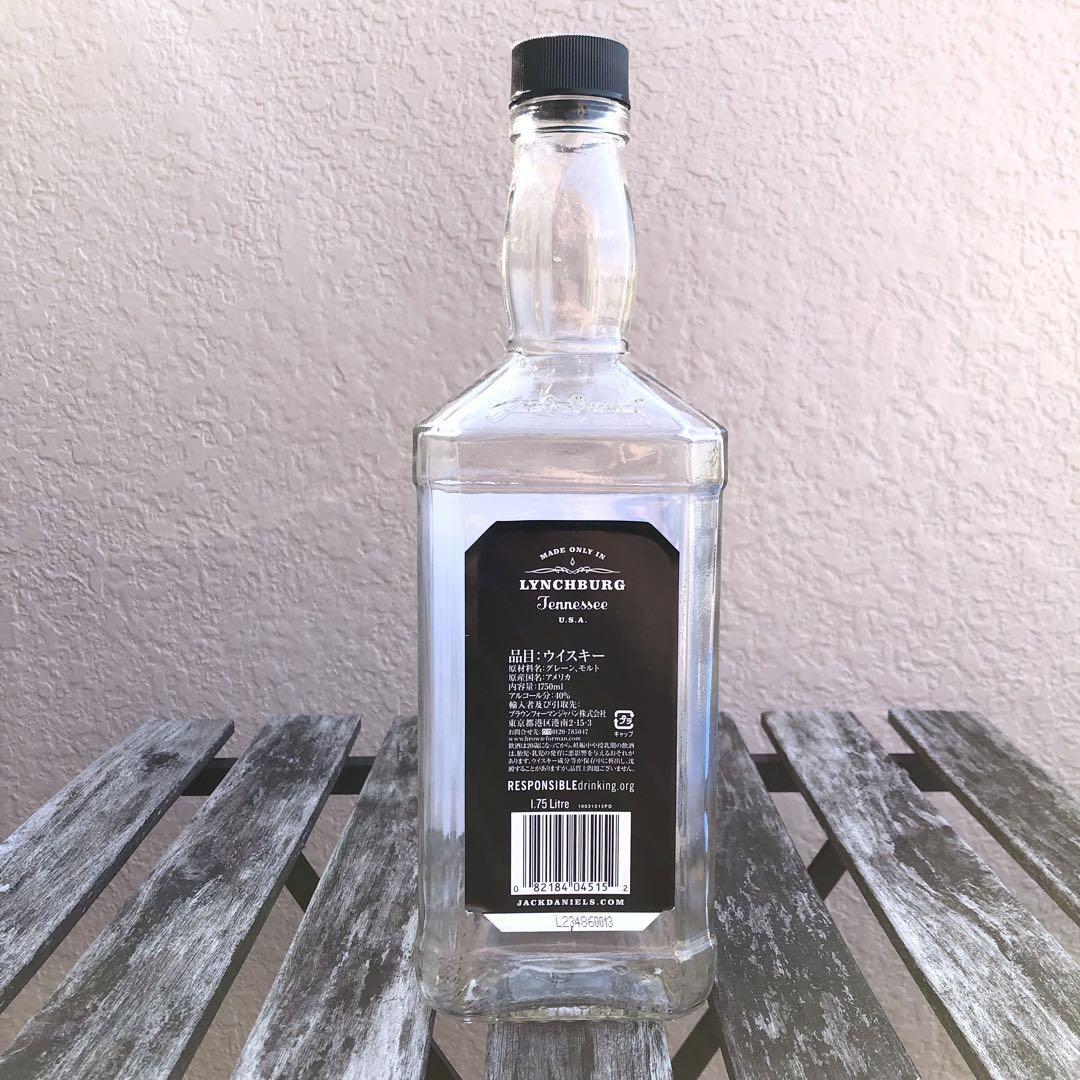 JACK DANIEL'S ジャックダニエル ウイスキー 空き瓶 空瓶 1750ml 40% 1本(ウイスキー)｜売買されたオークション情報、yahooの商品情報をアーカイブ公開 ...