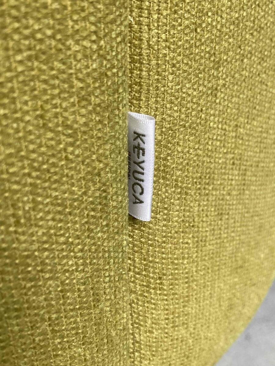 Yahoo!オークション - KEYUCA ケユカ 2人掛けソファ グリーン W145㎝