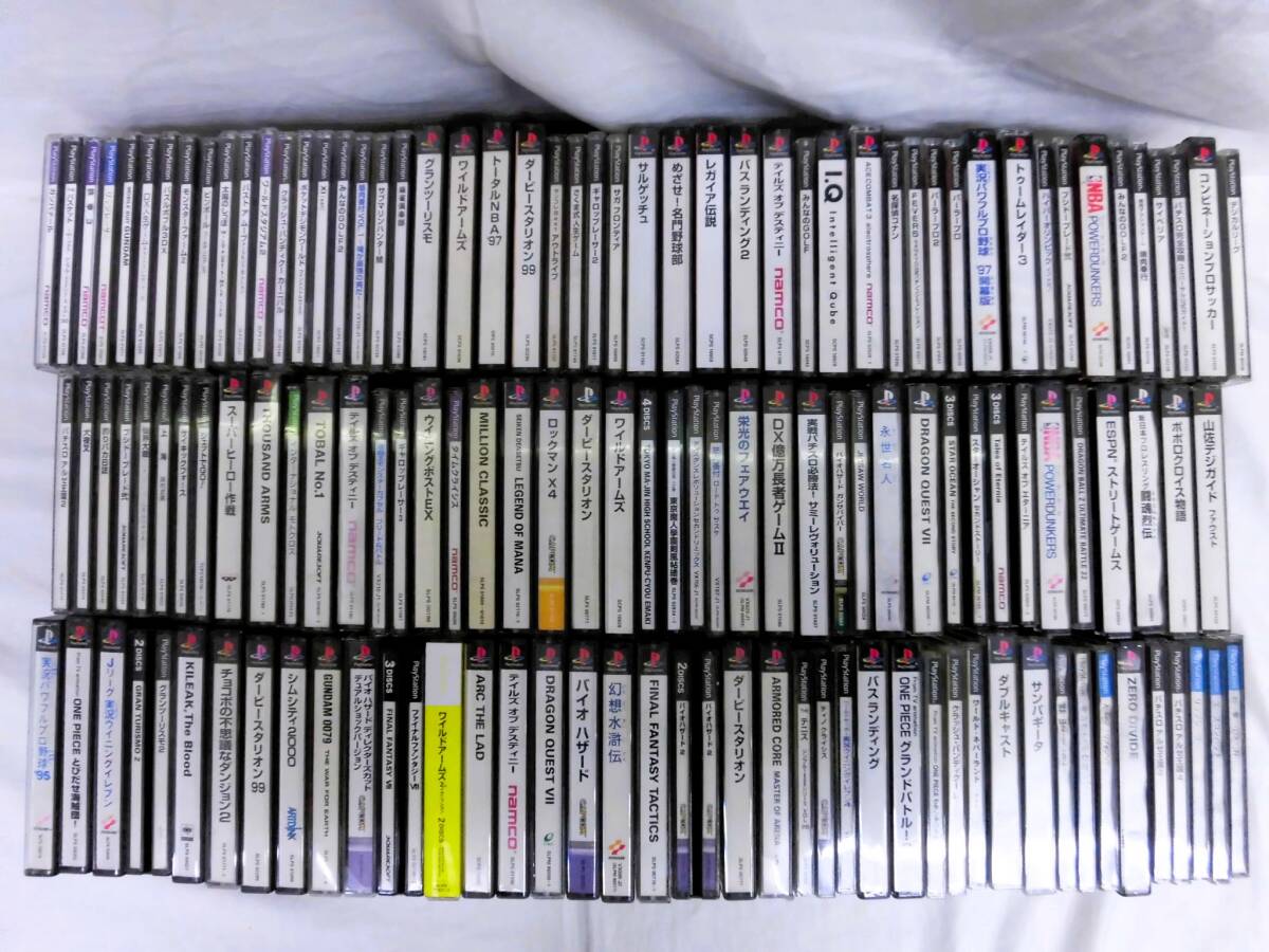 ジャンク PSソフト まとめて大量140本セット FF/DQ/テイルズ/バイオ/鉄拳/ダビスタ/アルゼ王国/グランツーリスモ/パワプロ/みんゴル 等々(タイトル)｜売買されたオークション情報 ...