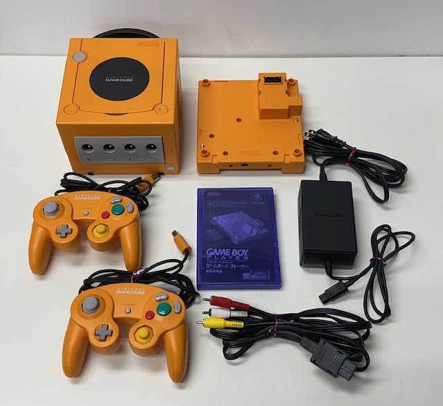 Yahoo!オークション - 【2696】 ゲームキューブ本体 ゲームボーイプレ...