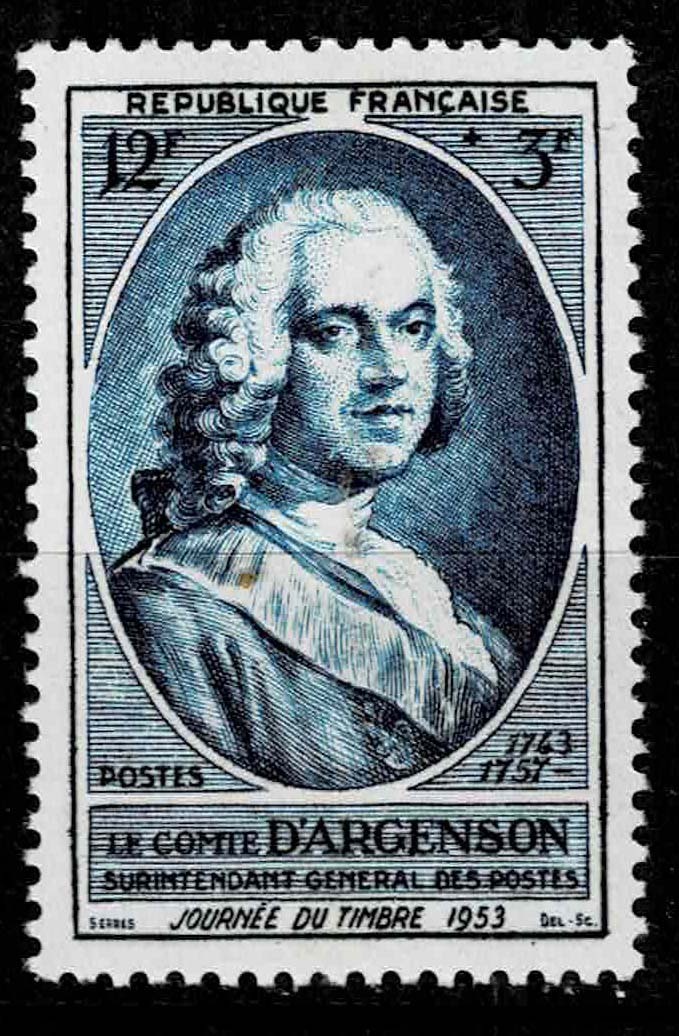 Yahoo!オークション - フランス 1953年 付加金付(切手の日)切手セット