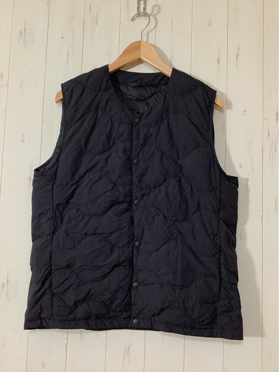 Yahoo!オークション - ふ1519 TOPVALU トップバリュー ダウンベスト ノ...