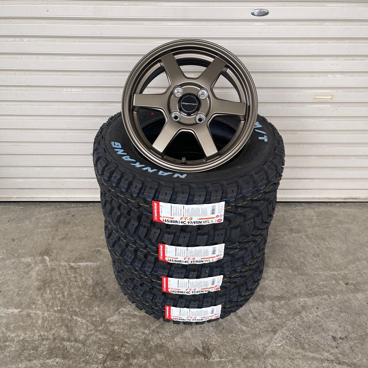 Yahoo!オークション - フェニーチェ RX5 ナンカンFT-9 165/80R14ホワイ...