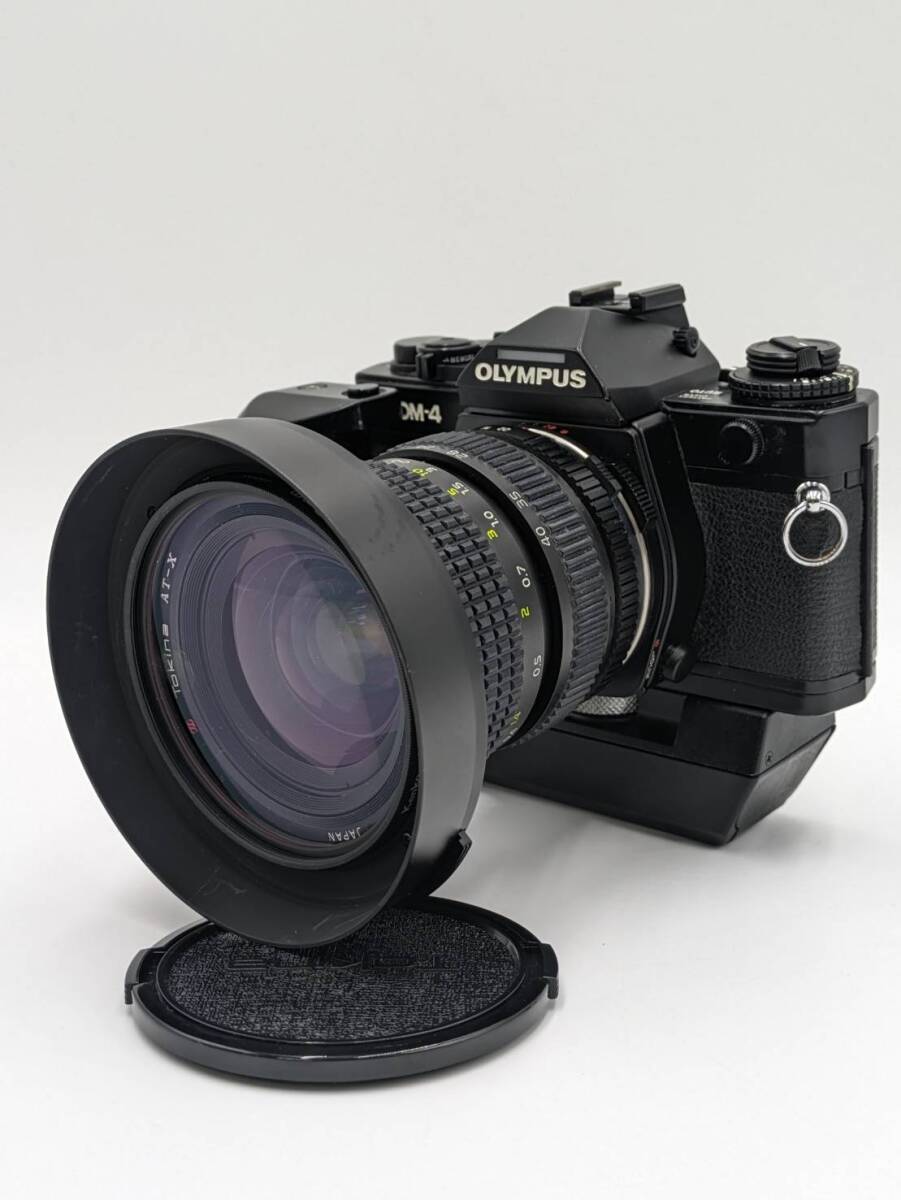 OLYMPUS OM-4 OM SYSTEM WINDER2 Tokina AT-X 24-40mm 1:2.8 SH-721 SKYLIGHT 72mm オリンパス 一眼レフ フィルムカメラ ...