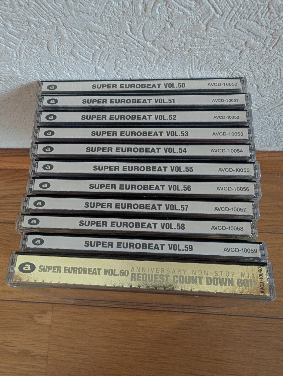 Yahoo!オークション - スーパーユーロビート vol.50.51.52.53.54.55.5...