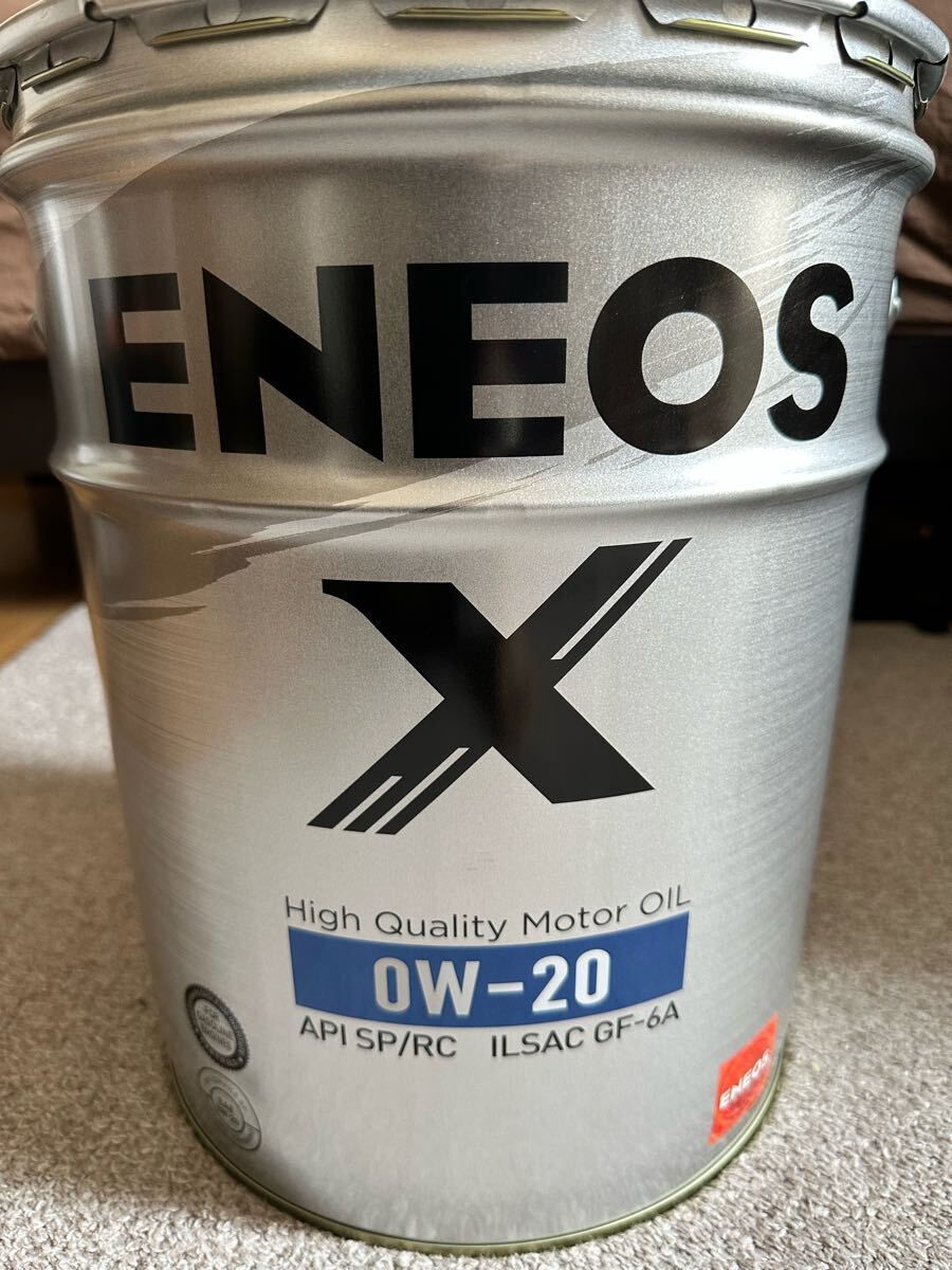 ENEOS X 0W-20 20L X(エンジンオイル)｜売買されたオークション情報、yahooの商品情報をアーカイブ公開 - オークファン（aucfan.com）