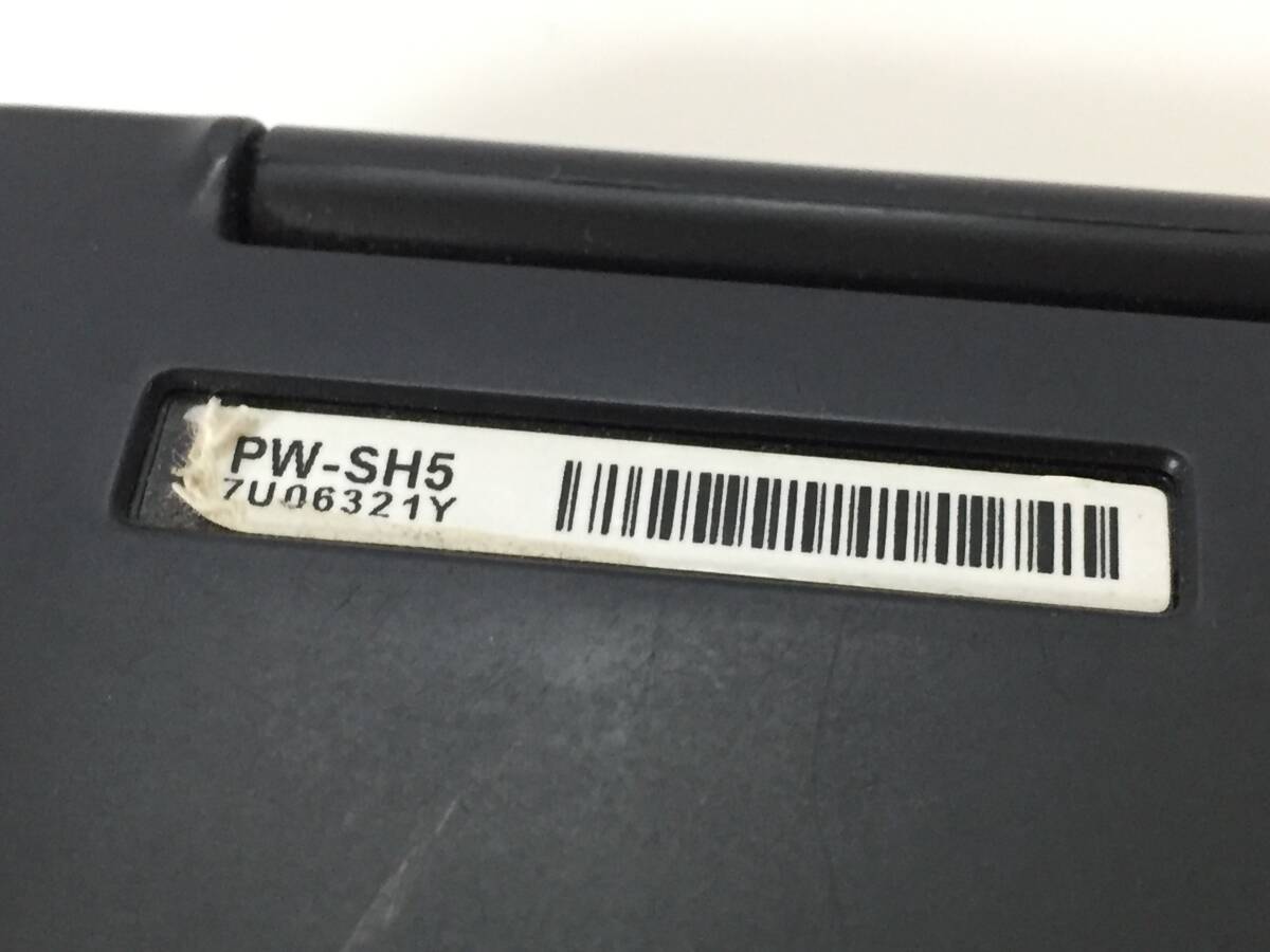 Yahoo!オークション - SHARP シャープ 電子辞書 Brain PW-SH5 ブラッ...