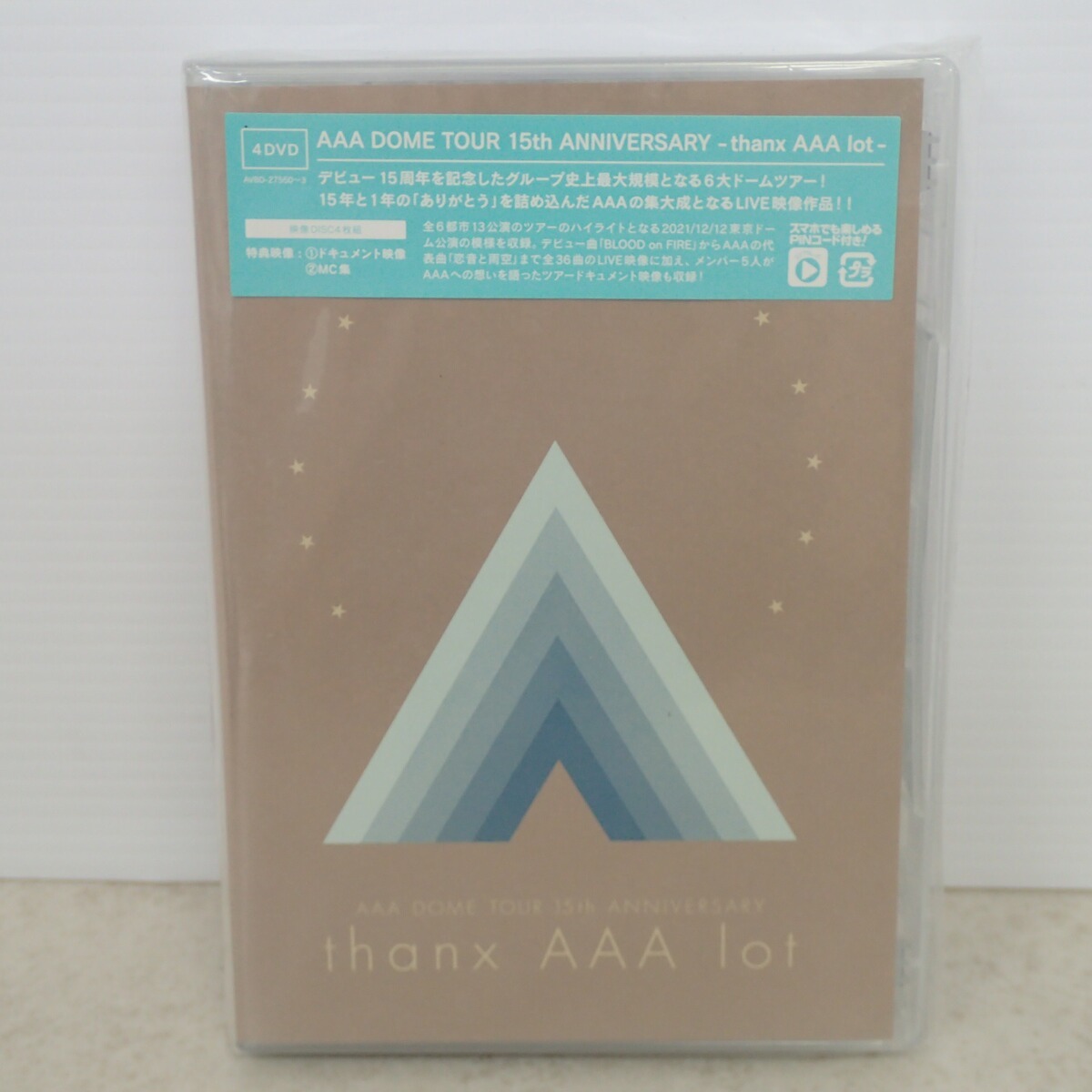 Yahoo!オークション - AAA DVD AAA DOME TOUR 15th ANNIVERSARY -thanx...