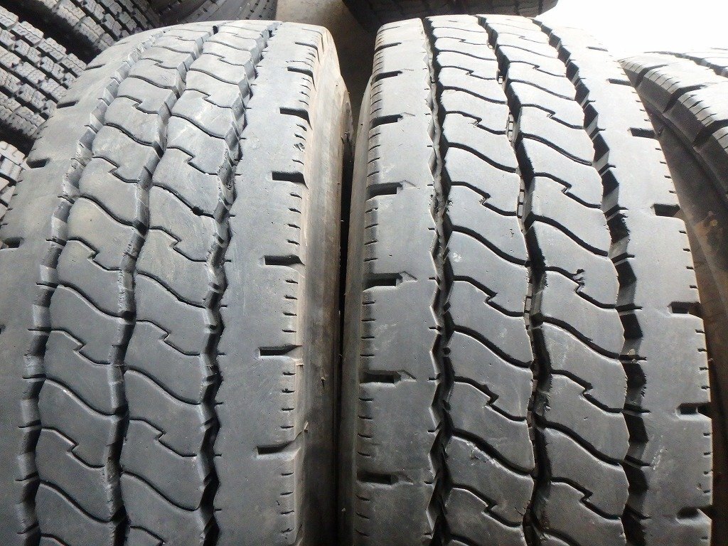 Yahoo!オークション - B888 バリ溝 送料無料【225/80R17.5 123/122】ダ...