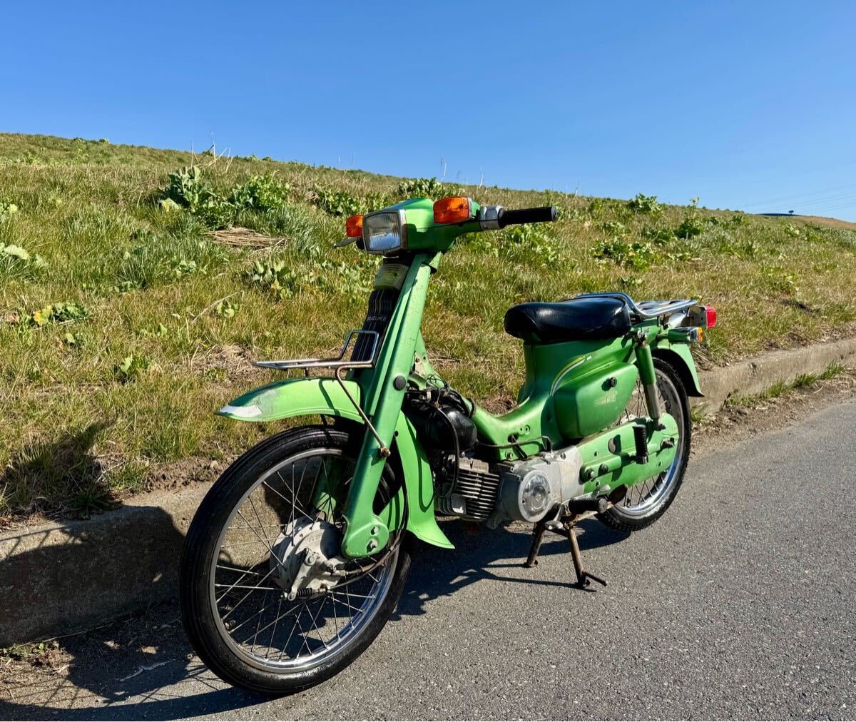 Yahoo!オークション - スズキ バーディ80 FR80エンジン実働 書類あり ...