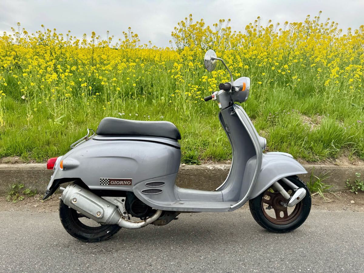 Yahoo!オークション - HONDA ジョルノ AF24 実働 書類あり 純正キー1本...