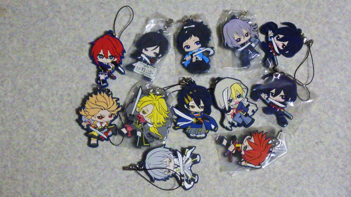 Yahoo!オークション - B544(1.5/10) 刀剣乱舞 ラバーストラップまとめ...