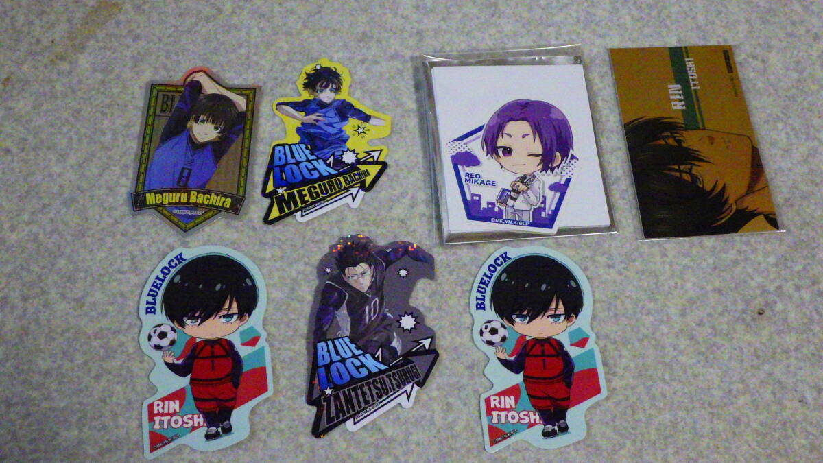 Yahoo!オークション - L141 ブルーロック ステッカーまとめて