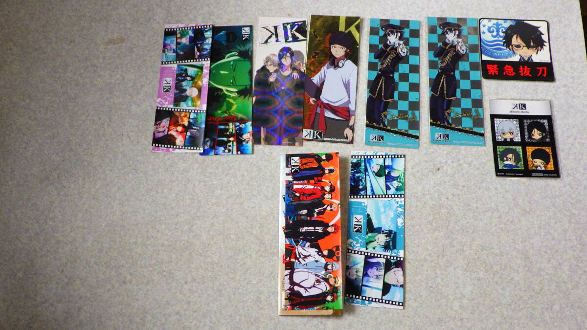 Yahoo!オークション - L161 アニメK K Seven シリーズ ステッカーまと...