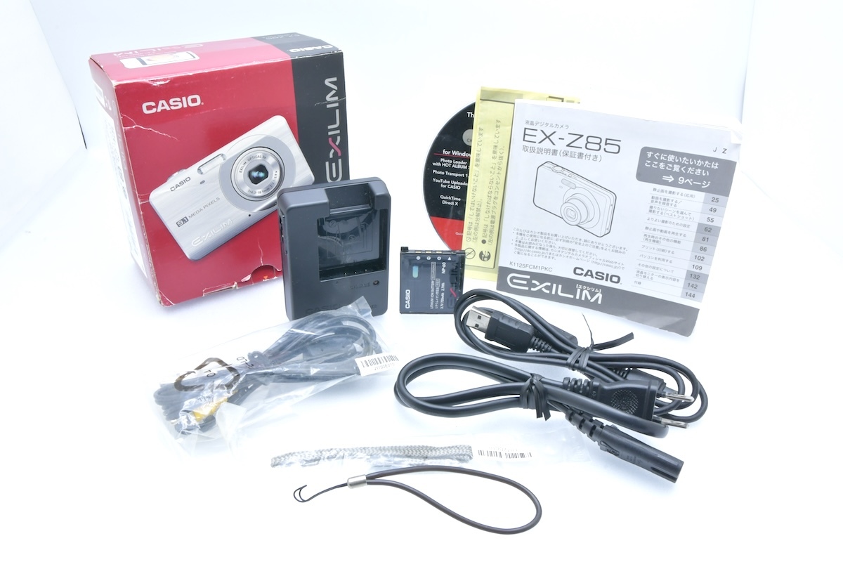 Yahoo!オークション - CASIO EXILIM EX-Z85 / 6.3-18.9mm F3.1-5.9 カ...