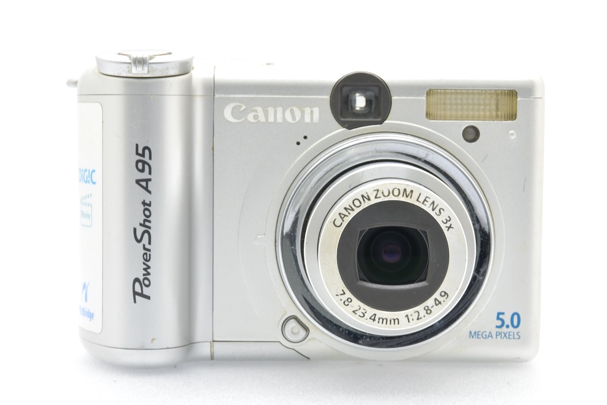 Yahoo!オークション - Canon PowerShot A95 / 7.8-23.4mm F2.8-4.9 キ...