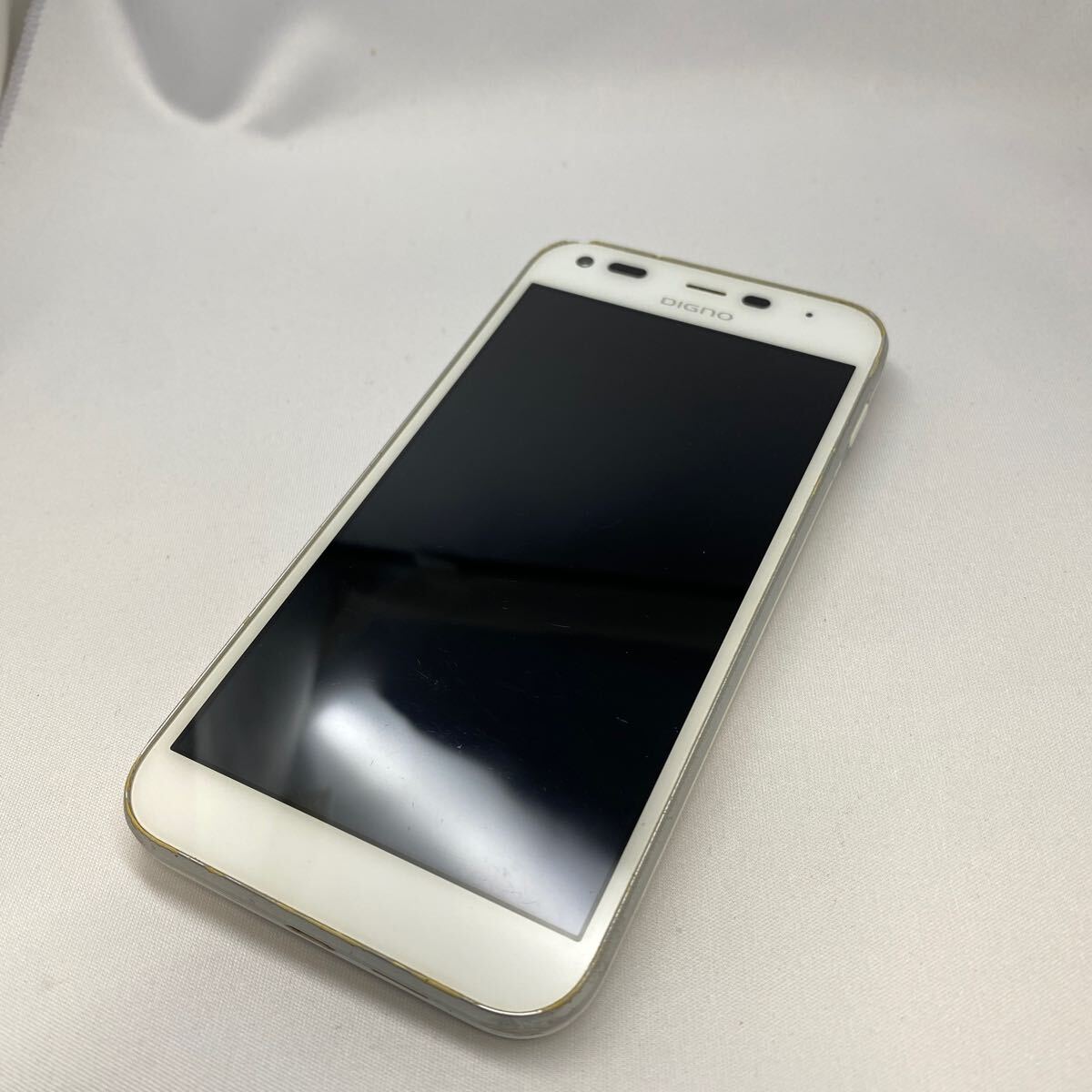Yahoo!オークション - 1907 DIGNO E 503KC ホワイト 中古スマホ 訳あり...