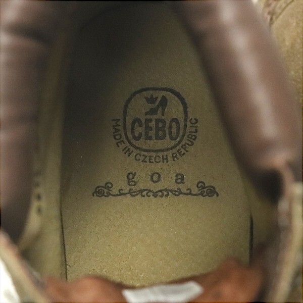 Yahoo!オークション - goa別注 美品 チェコ製 CEBO セボ ビブラムソー...