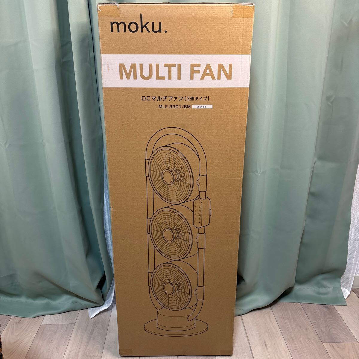 Yahoo!オークション - DC3連マルチファン MLF-3301 空調 リモコン付 ホ...