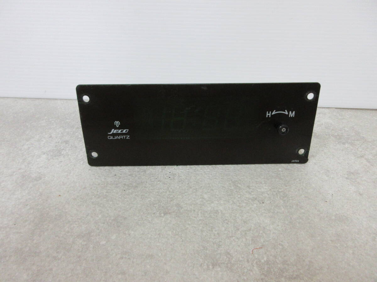 Yahoo!オークション - デジタル時計 ジェコー Jeco 24V バス ト...