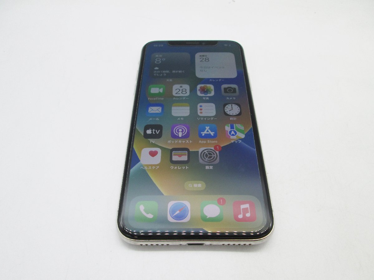 専門ショップ iPhone X Silver 64 GB SIMロック解除済み 専門ショップ iPhone X Silver 64 GB SIMロック解除済み