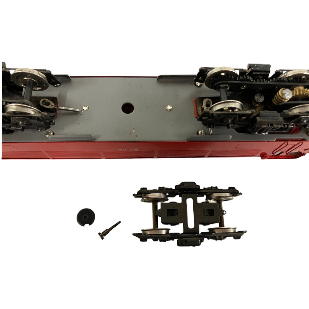 Yahoo!オークション - メーカー不明 HOゲージ EF70 鉄道模型 約765g ジ...