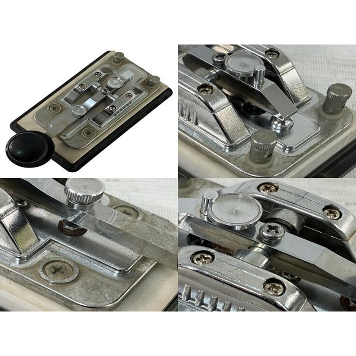 HI-MOUND ハイモンド HK-702 電鍵 縦振り電鍵 天然大理石台 透明 HI-MOUND ハイモンド HK-702 電鍵 縦振り電鍵 天然大理石台 透明