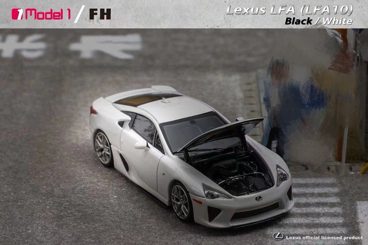 Yahoo!オークション - 1/64 Focal Horizon one model レクサス LFA 白
