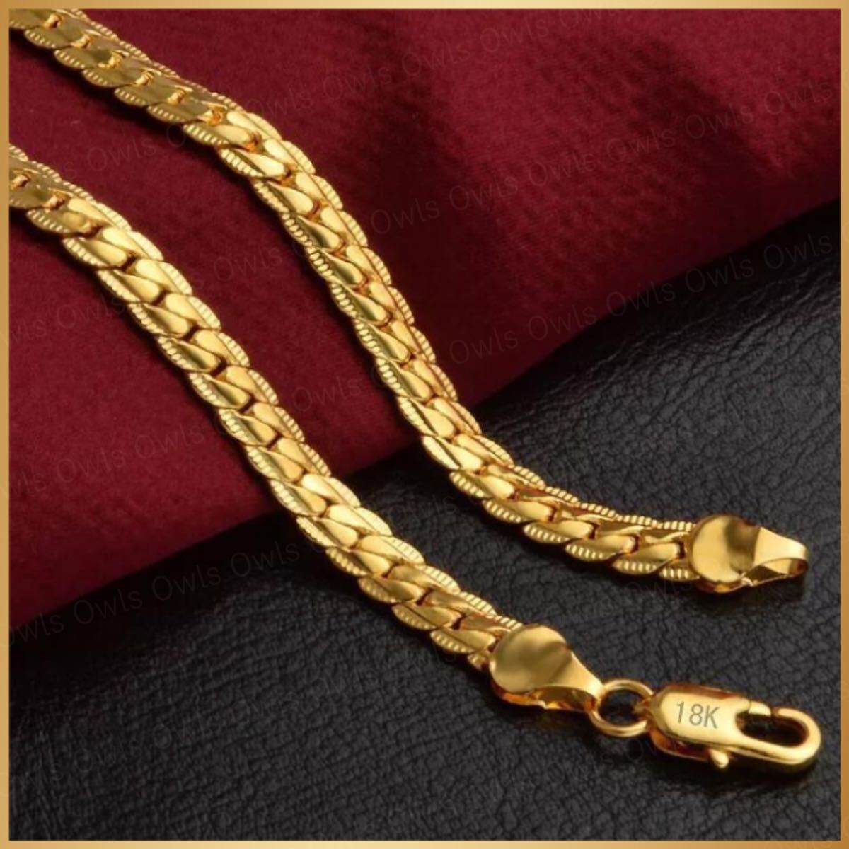 Yahoo!オークション - 喜平 ネックレス 金 ゴールド 18KGF 18K カラッ...