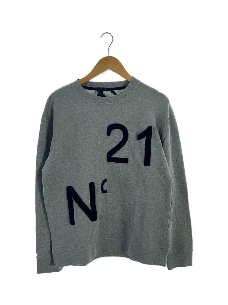 Yahoo!オークション - N21(numero ventuno) スウェット/-/コットン/GRY...