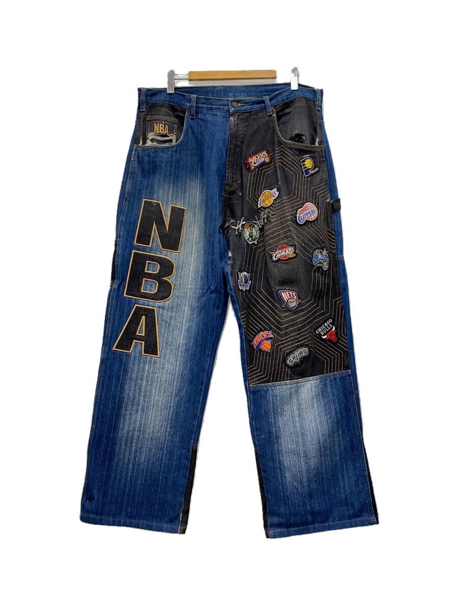 Yahoo!オークション - NBA UNK/ワッペンデニム/ボトム/38/デニム/IDG