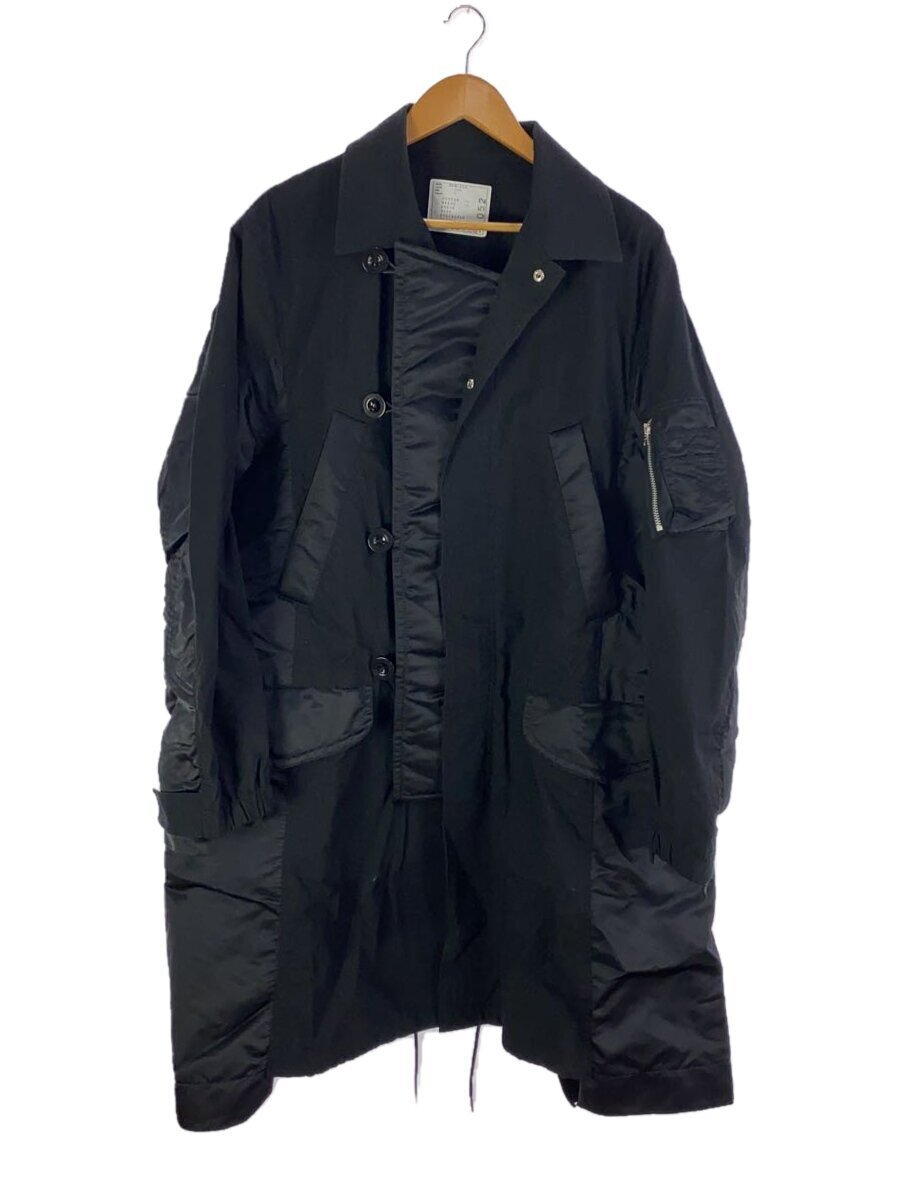 Yahoo!オークション - sacai 23SS/Military Coat/コート/2/コットン/BL...