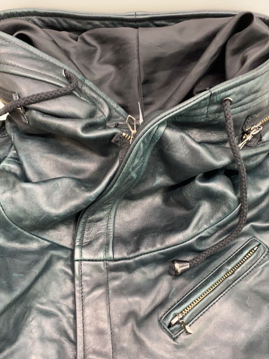 Yahoo!オークション - Haruf レザージャケット・ブルゾン/M/羊革