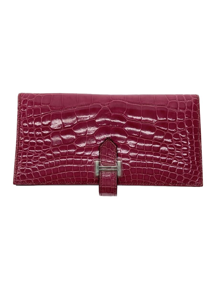 Yahoo!オークション - HERMES K刻印/2007年/ベアンスフレ/アリゲーター...