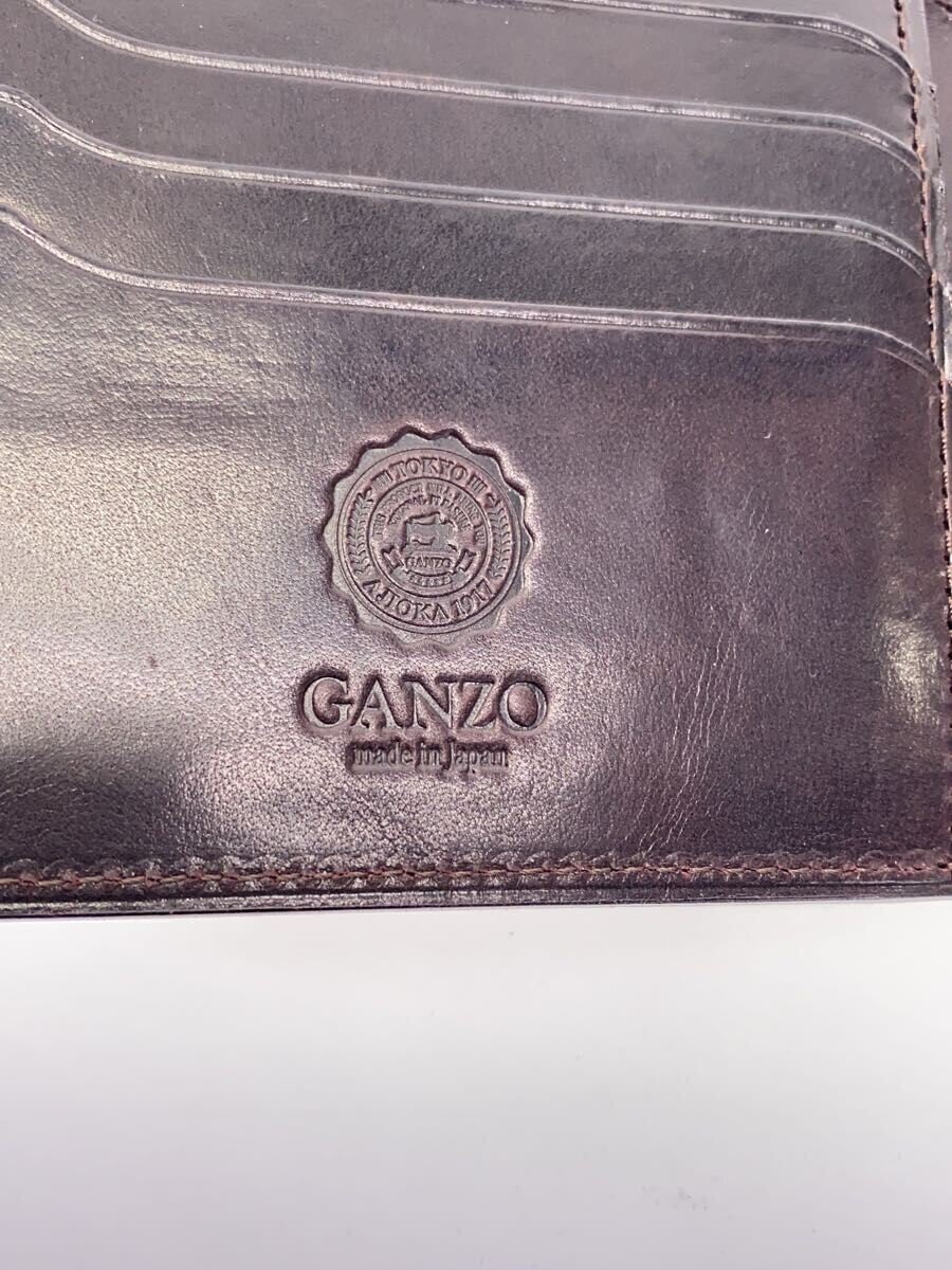 Yahoo!オークション - GANZO 2つ折り財布/牛革/BRW/メンズ//