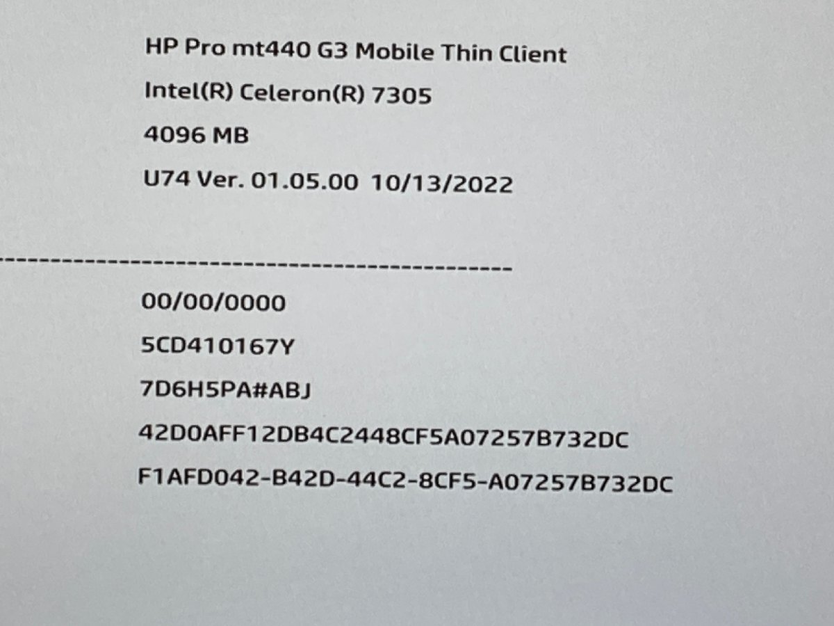 Yahoo!オークション - 【ハード王】1円～/ノート/HP Pro mt440 G3 Mobi...