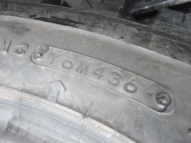 Yahoo!オークション - L269 冬 フォークリフト TOYO W-21F 5.50-15 8P...