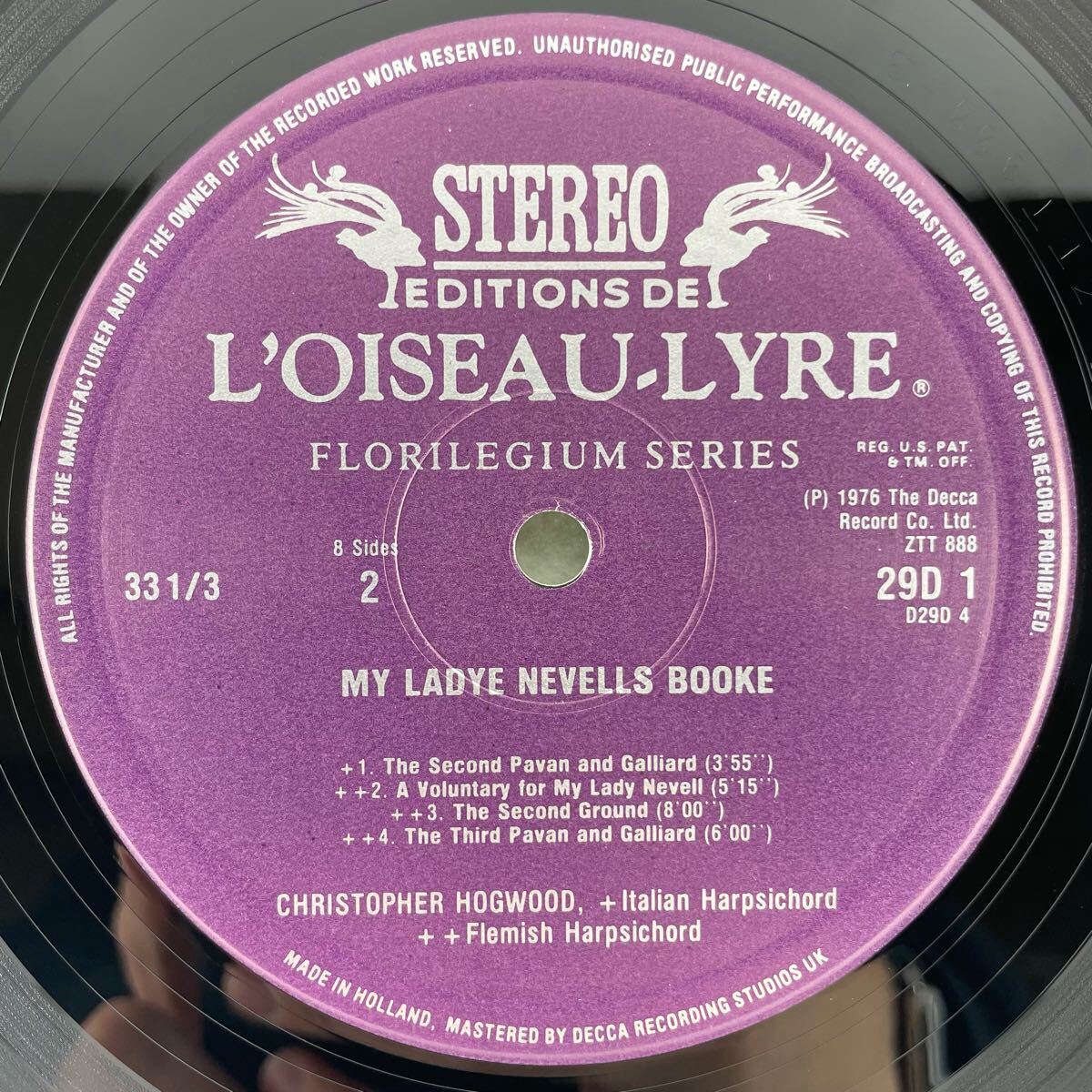 Yahoo!オークション - 英L'OISEAU-LYRE/ホグウッドのバード/マイ・レデ...