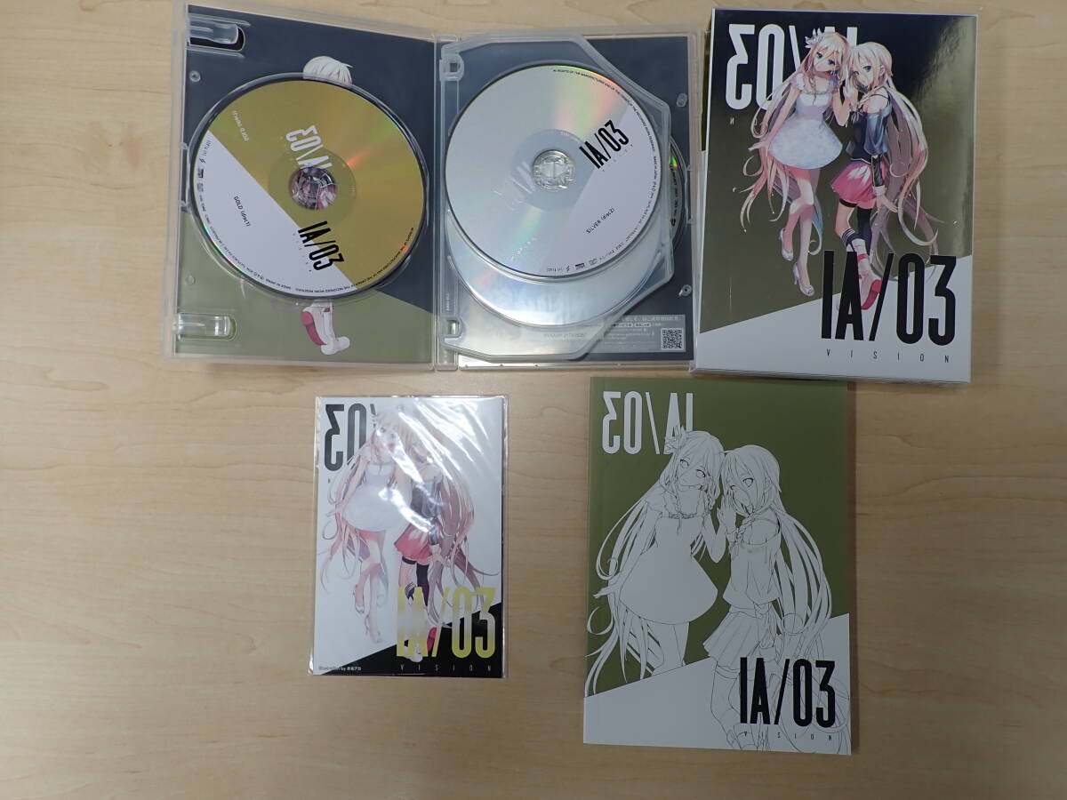Yahoo!オークション - 52502 IA/03-VISION- CD3＋DVD 4枚組 中古 ポス...