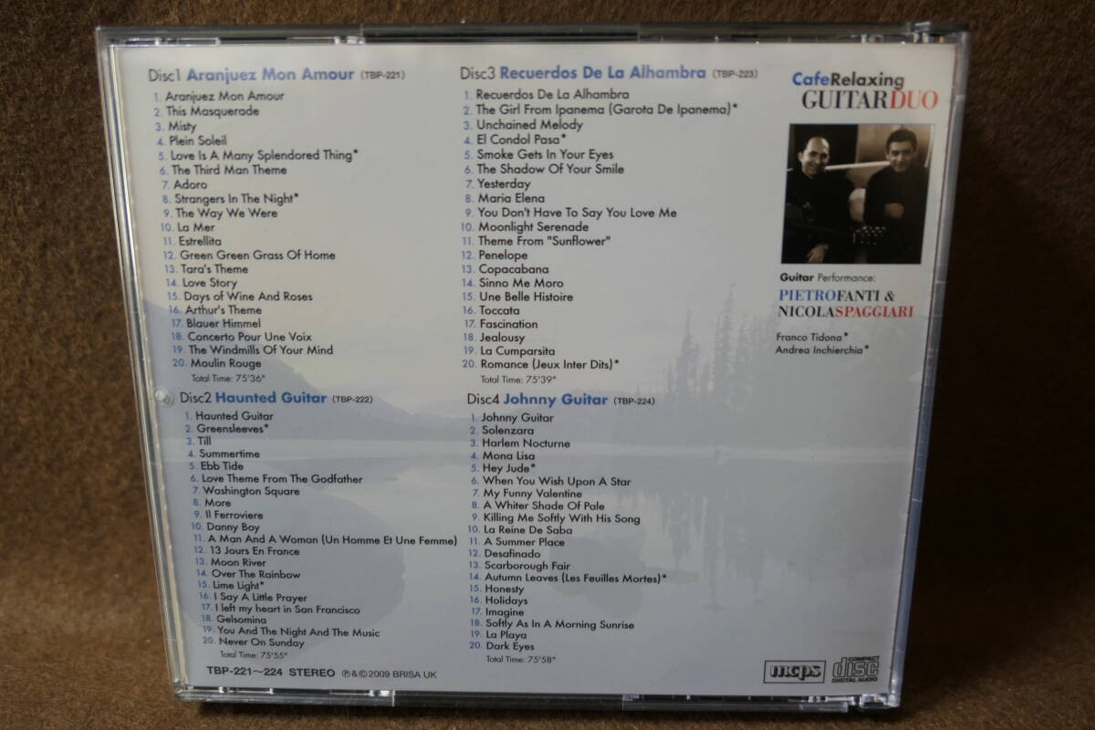 Yahoo!オークション - 送料無料 中古CD 4CD / Cafe Relaxing GUITAR D...