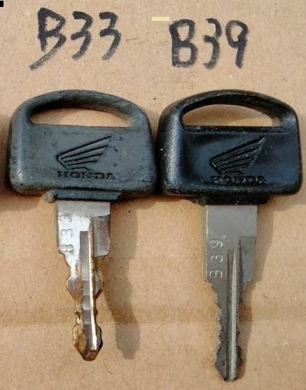 Yahoo!オークション - 純正鍵番号 B33 B39 送料110円～ キー