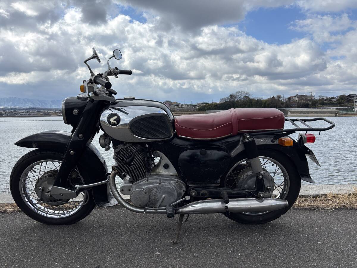 Yahoo!オークション - 香川より ドリーム C72 実動車 書類あり 快調で...