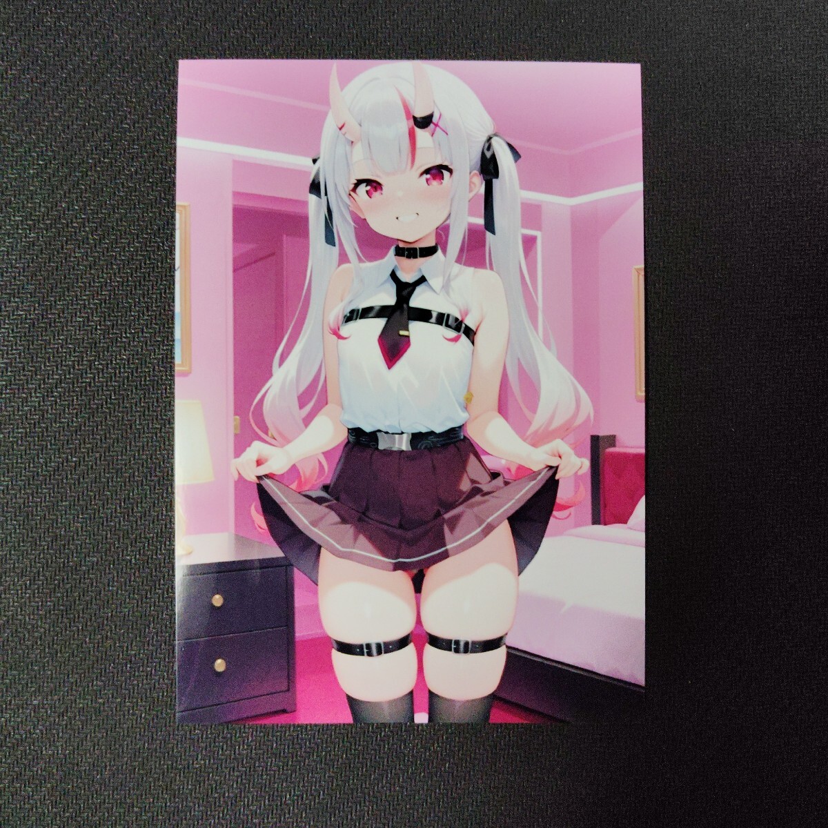 Yahoo!オークション - K018 百鬼あやめ 5枚セット ブロマイド風AIイ...