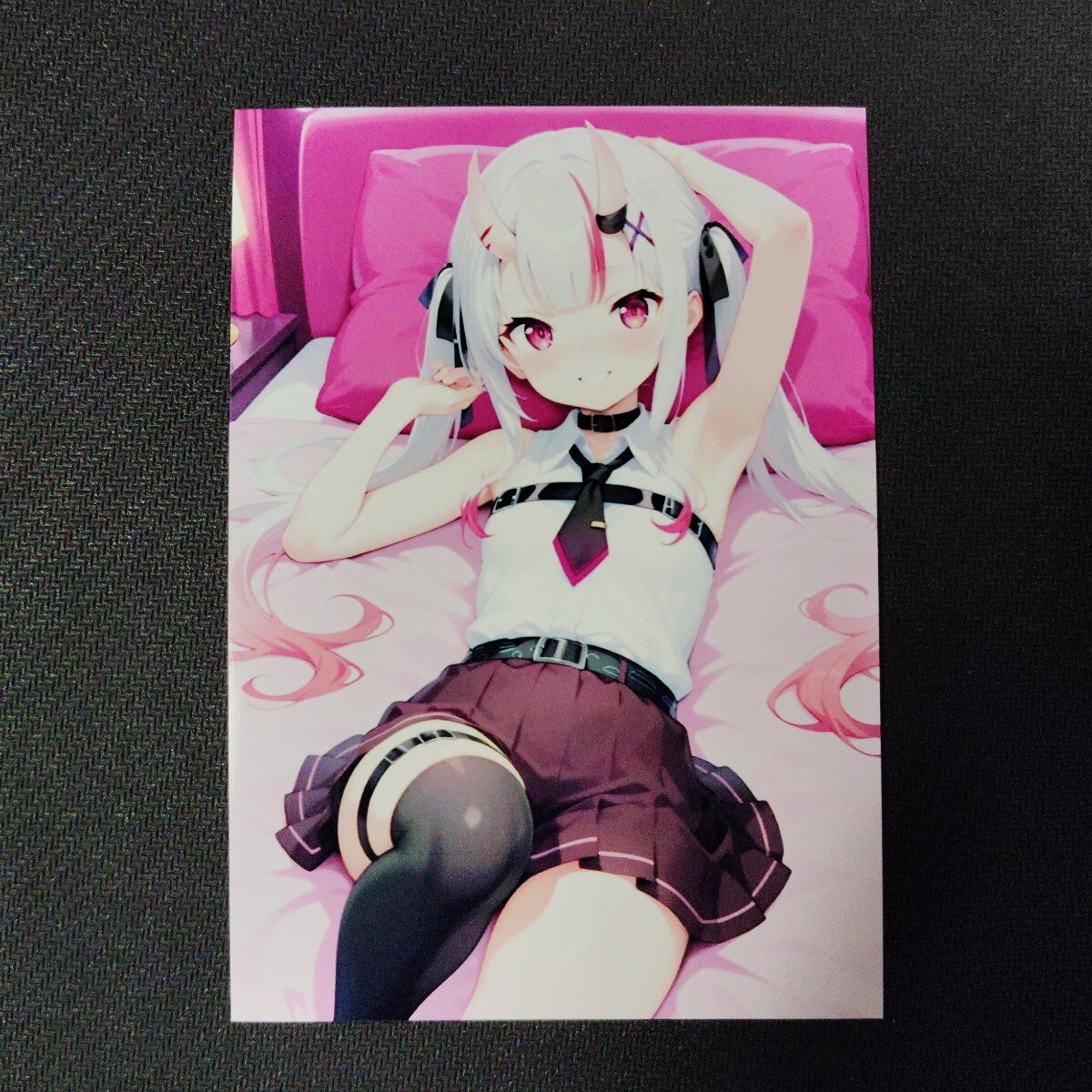 Yahoo!オークション - K018 百鬼あやめ 5枚セット ブロマイド風AIイ...