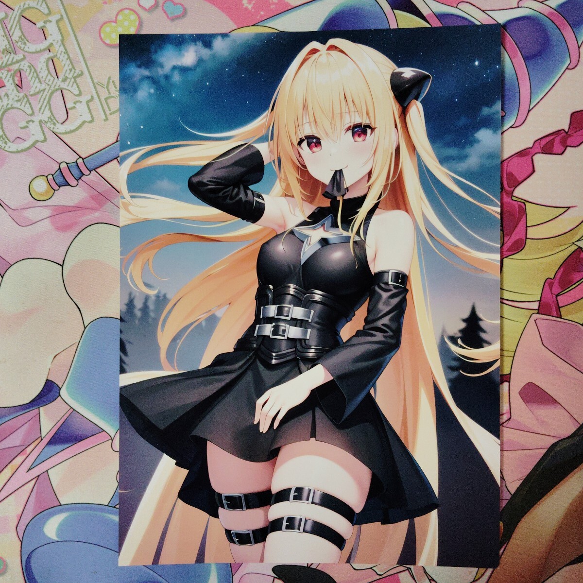 Yahoo!オークション - P116 金色の闇 とらぶる 2枚セット A4サイズ ...