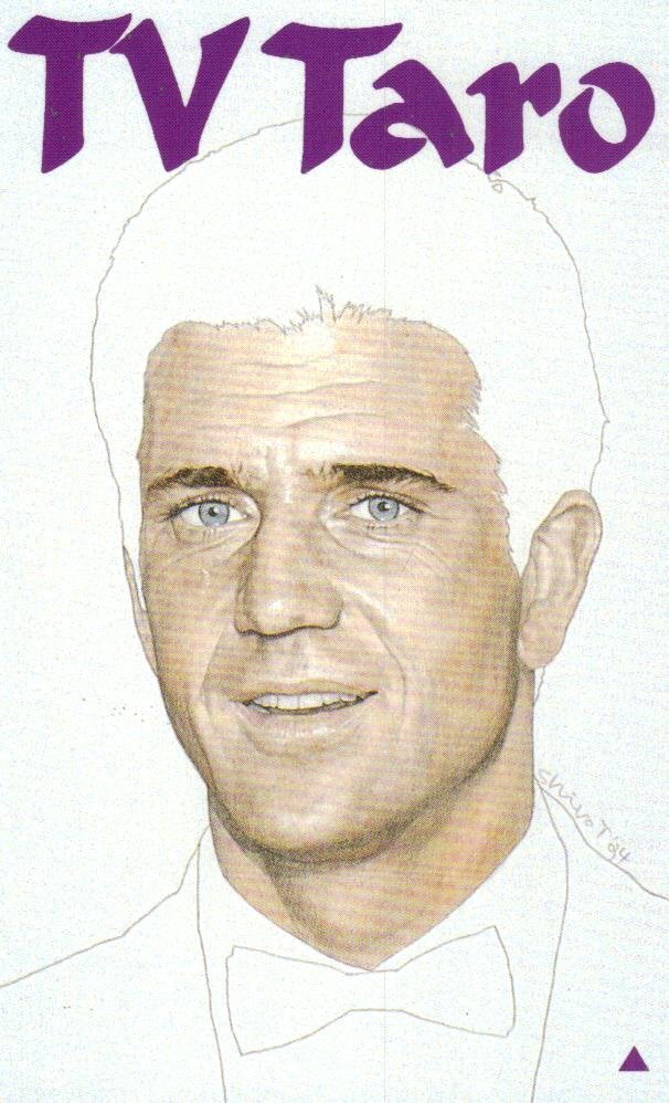 Yahoo!オークション - メル・ギブソン TV Taro 微擦れ有 テレカ50度...