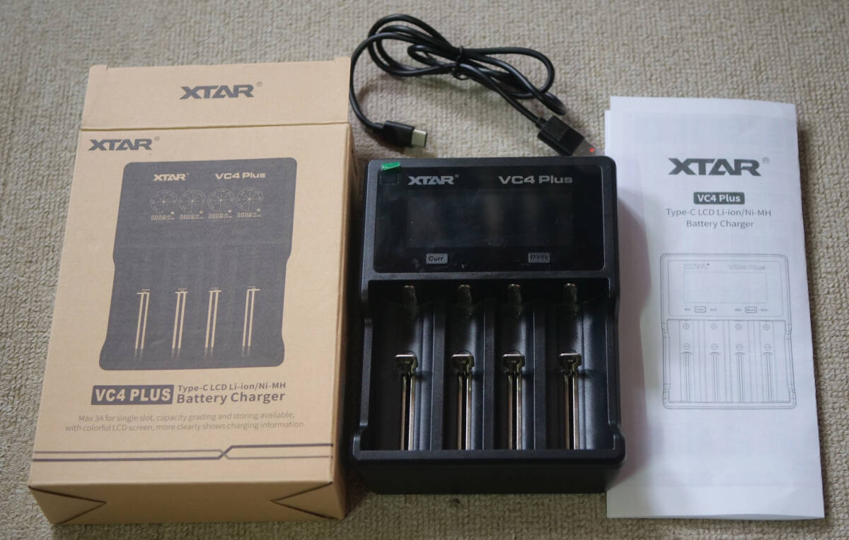 Yahoo!オークション - XTAR VC4 Plus リチウムイオン ニッケル水素 ニ...