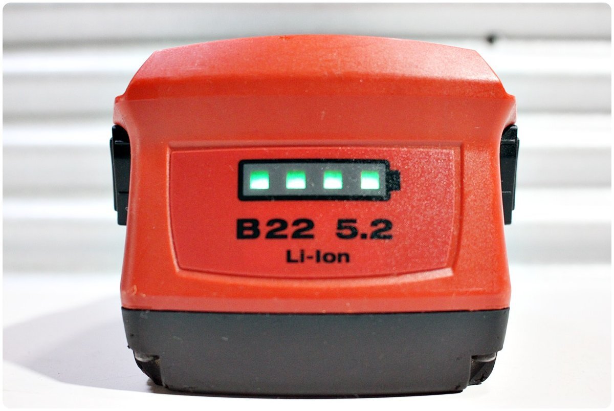 Yahoo!オークション - 【美品】HILTI ヒルティ 21.6V 5.2Ah リチウムイ...